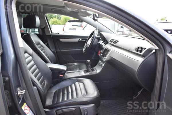 Grey Volkswagen Passat B7 2013 in Kuldiga, with an engine capacity of 2.00 L and mileage of 0 thousand km for 7490 €, photo 5 on AUTOMOTO.COM.LV