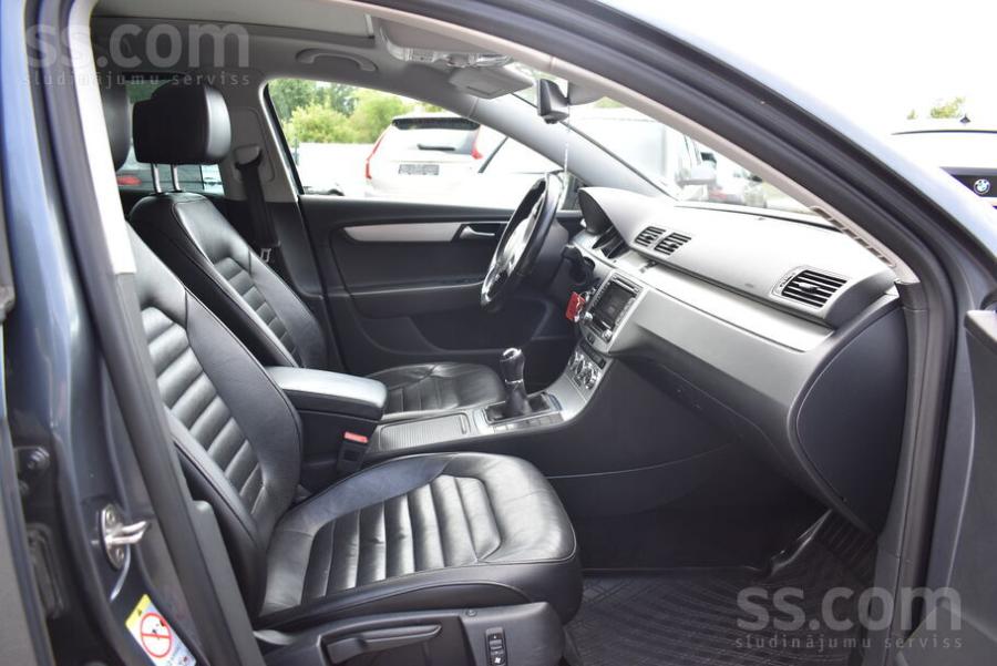 Grey Volkswagen Passat B7 2013 in Kuldiga, with an engine capacity of 2.00 L and mileage of 0 thousand km for 7490 €, photo 6 on AUTOMOTO.COM.LV