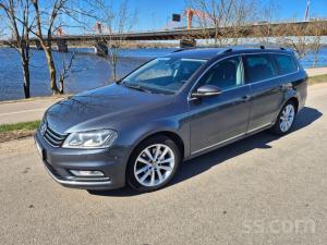 Grey Volkswagen Passat B7 2014 in Riga, with an engine capacity of 2.00 L and mileage of 320 thousand km for 4600 €, photo  on AUTOMOTO.COM.LV