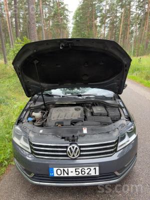 Pelēks Volkswagen Passat B7 2014 Daugavpils, ar dzinēja tilpumu 2.00 L un nobraukumu 345 tūkst. km par 3900 €, foto 12 vietnē AUTOMOTO.COM.LV