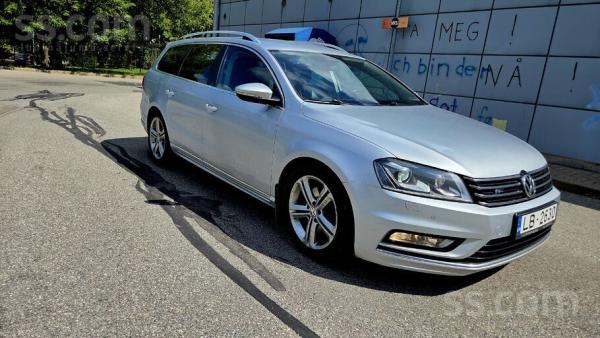 Grey Volkswagen Passat B7 2014 in Riga, with an engine capacity of 2.00 L and mileage of 321 thousand km for 6900 €, photo 4 on AUTOMOTO.COM.LV