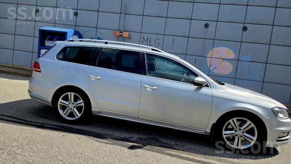 Grey Volkswagen Passat B7 2014 in Riga, with an engine capacity of 2.00 L and mileage of 321 thousand km for 6900 €, photo 5 on AUTOMOTO.COM.LV