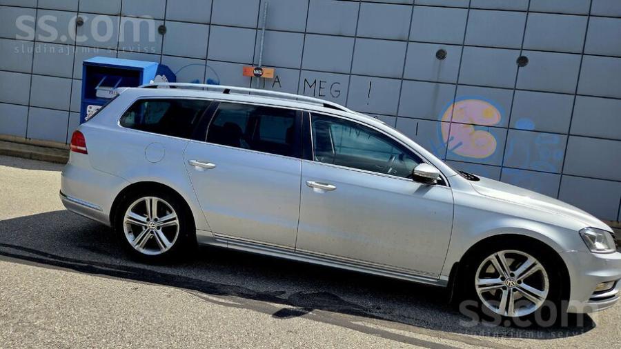 Grey Volkswagen Passat B7 2014 in Riga, with an engine capacity of 2.00 L and mileage of 321 thousand km for 6500 €, photo 6 on AUTOMOTO.COM.LV