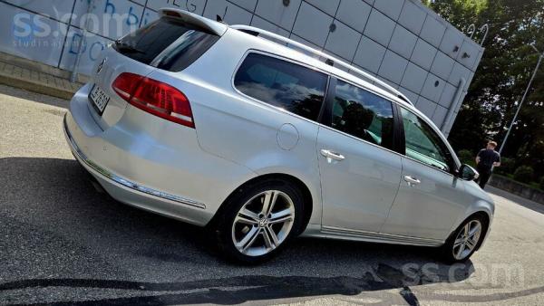 Grey Volkswagen Passat B7 2014 in Riga, with an engine capacity of 2.00 L and mileage of 321 thousand km for 6900 €, photo 6 on AUTOMOTO.COM.LV