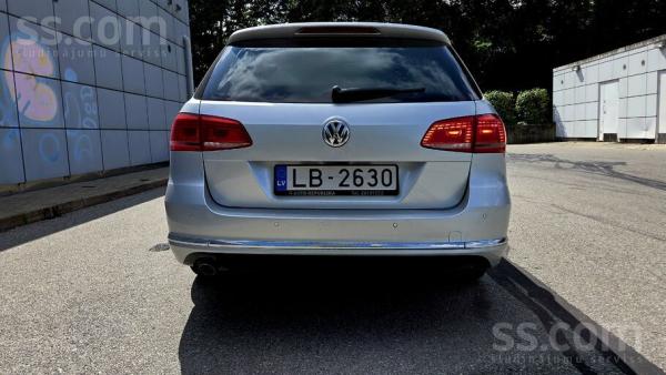 Grey Volkswagen Passat B7 2014 in Riga, with an engine capacity of 2.00 L and mileage of 321 thousand km for 6900 €, photo 7 on AUTOMOTO.COM.LV