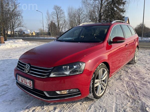 Sarkans Volkswagen Passat B7 2011 Rīga, ar dzinēja tilpumu 2.00 L un nobraukumu 260 tūkst. km par 5290 €, foto 1 vietnē AUTOMOTO.COM.LV