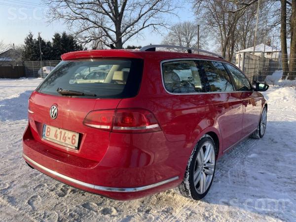 Sarkans Volkswagen Passat B7 2011 Rīga, ar dzinēja tilpumu 2.00 L un nobraukumu 260 tūkst. km par 5290 €, foto 5 vietnē AUTOMOTO.COM.LV