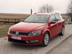 Red Volkswagen Passat B7 2013 in Liepaja, with an engine capacity of 1.60 L and mileage of 241 thousand km for 4750 €, photo  on AUTOMOTO.COM.LV