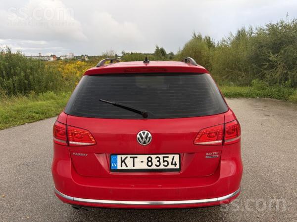 Volkswagen Passat B7 2013 in Riga on AUTOMOTO.COM.LV Red Volkswagen Passat B7 2013 in Riga, with an engine capacity of 2.00 L and mileage of 388 thousand km for 3400 €, photo 4 on AUTOMOTO.COM.LV