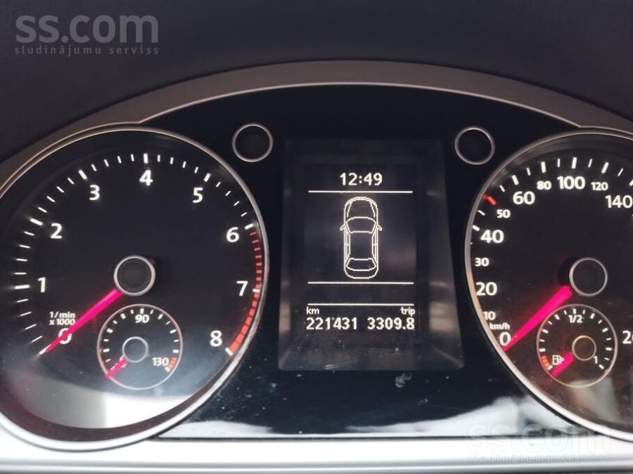 Volkswagen Passat B7 2012 in Jelgava, with an engine capacity of 1.80 L and mileage of 221 thousand km for 4500 €, photo 13 on AUTOMOTO.COM.LV