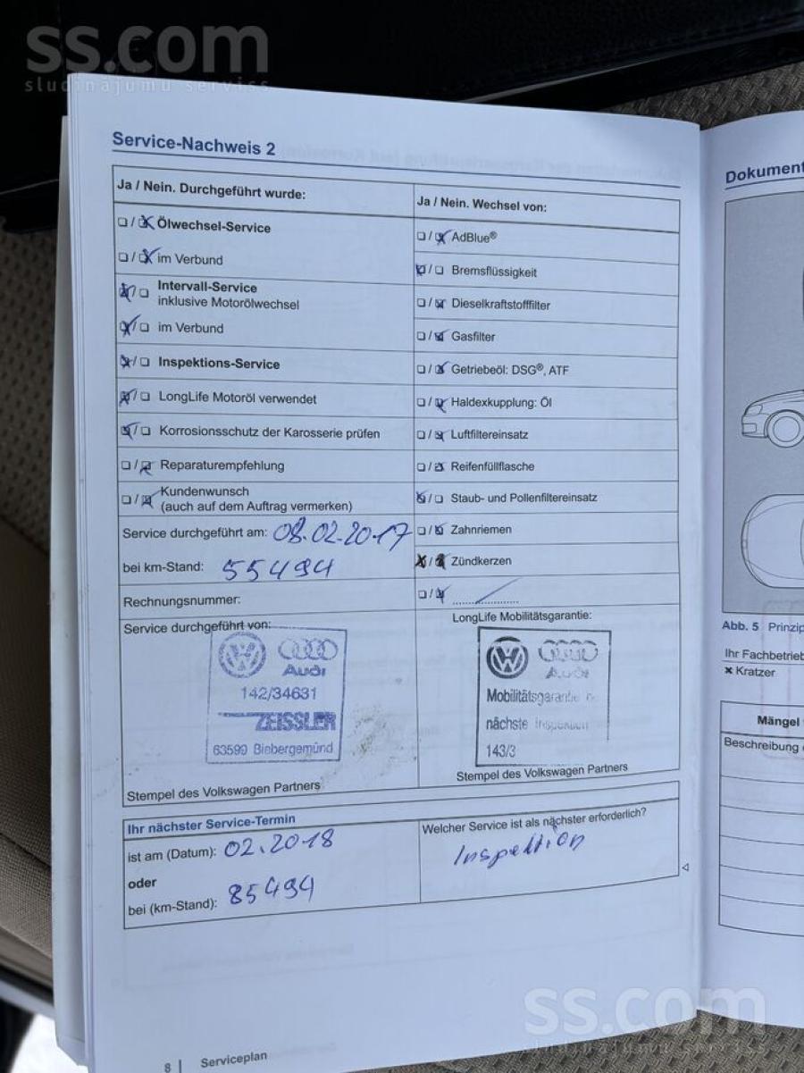 Фольксваген Пассат Б7 2012 в Огре, объемом двигателя 1.40 л и пробегом 232 тыс. км за 6290 €, фото 19 на AUTOMOTO.COM.LV