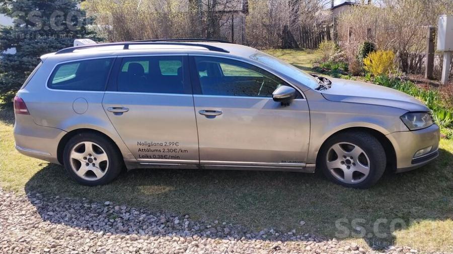 Volkswagen Passat B7 2015 in Riga, with an engine capacity of 2.00 L and mileage of 700 thousand km for 1200 €, photo 3 on AUTOMOTO.COM.LV