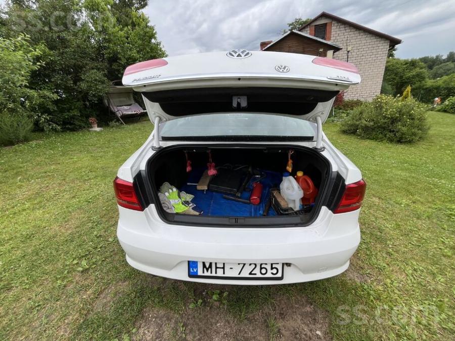 Balts Volkswagen Passat B7 2011 Gulbene, ar dzinēja tilpumu 1.60 L un nobraukumu 353 tūkst. km par 4350 €, foto 10 vietnē AUTOMOTO.COM.LV