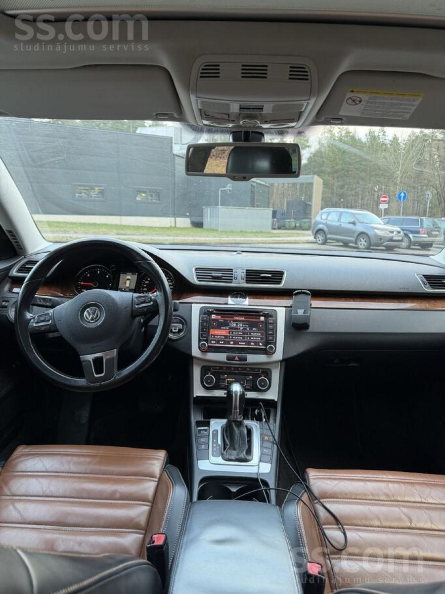 Balts Volkswagen Passat B7 2011 Rīga, ar dzinēja tilpumu 2.00 L un nobraukumu 266 tūkst. km par 4800 €, foto 6 vietnē AUTOMOTO.COM.LV