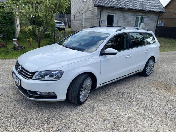 White Volkswagen Passat B7 2011 in Ludza, with an engine capacity of 2.00 L and mileage of 0 thousand km for 4500 €, photo 2 on AUTOMOTO.COM.LV