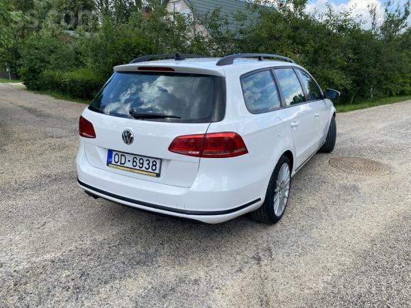 White Volkswagen Passat B7 2011 in Ludza, with an engine capacity of 2.00 L and mileage of 0 thousand km for 4500 €, photo 8 on AUTOMOTO.COM.LV