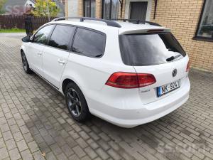 White Volkswagen Passat B7 2012 in Preili, with an engine capacity of 2.00 L and mileage of 297 thousand km for 6500 €, photo 5 on AUTOMOTO.COM.LV