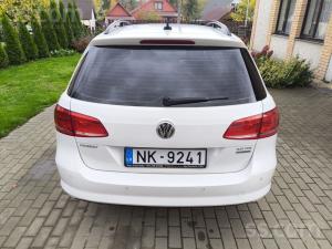 White Volkswagen Passat B7 2012 in Preili, with an engine capacity of 2.00 L and mileage of 297 thousand km for 6500 €, photo 6 on AUTOMOTO.COM.LV