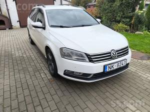 White Volkswagen Passat B7 2012 in Preili, with an engine capacity of 2.00 L and mileage of 297 thousand km for 6500 €, photo 9 on AUTOMOTO.COM.LV