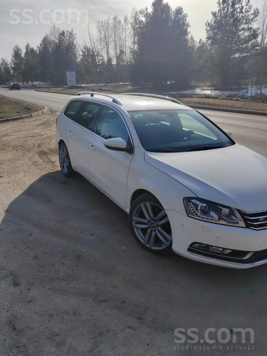 Balts Volkswagen Passat B7 2013 Rīga, ar dzinēja tilpumu 2.00 L un nobraukumu 295 tūkst. km par 5300 €, foto 4 vietnē AUTOMOTO.COM.LV