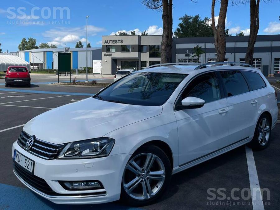 Balts Volkswagen Passat B7 2013 Rīga, ar dzinēja tilpumu 2.00 L un nobraukumu 267 tūkst. km par 6950 €, foto 1 vietnē AUTOMOTO.COM.LV