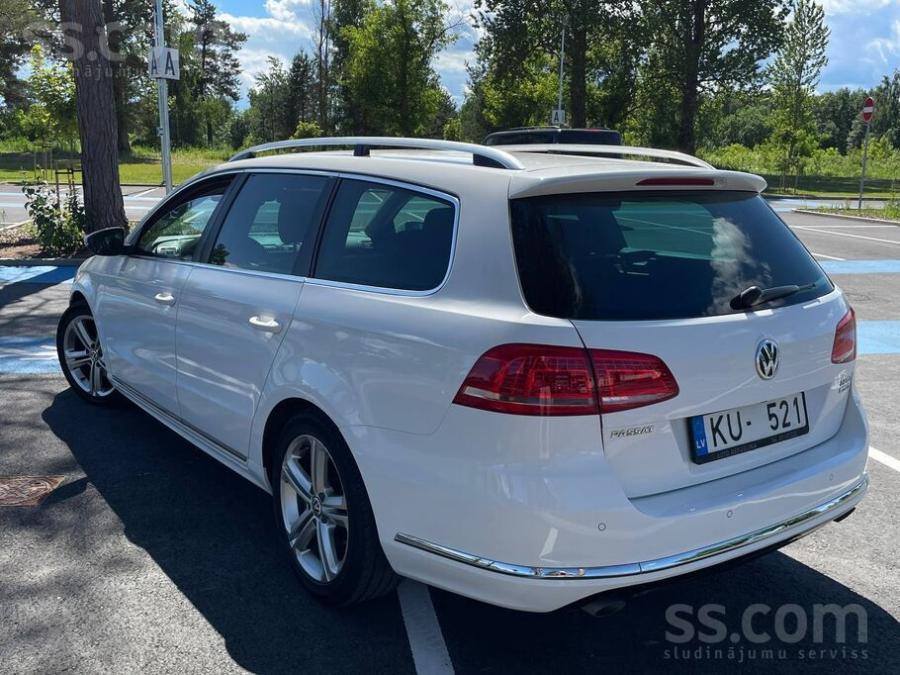 Balts Volkswagen Passat B7 2013 Rīga, ar dzinēja tilpumu 2.00 L un nobraukumu 267 tūkst. km par 6950 €, foto 3 vietnē AUTOMOTO.COM.LV