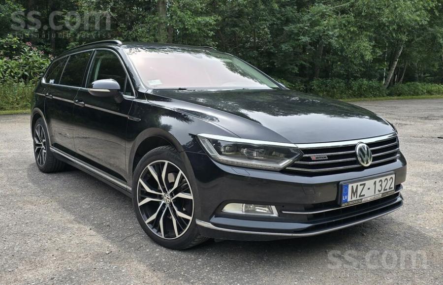 Melns Volkswagen Passat B8 2018 Liepāja, ar dzinēja tilpumu 2.00 L un nobraukumu 240 tūkst. km par 19900 €, foto 7 vietnē AUTOMOTO.COM.LV