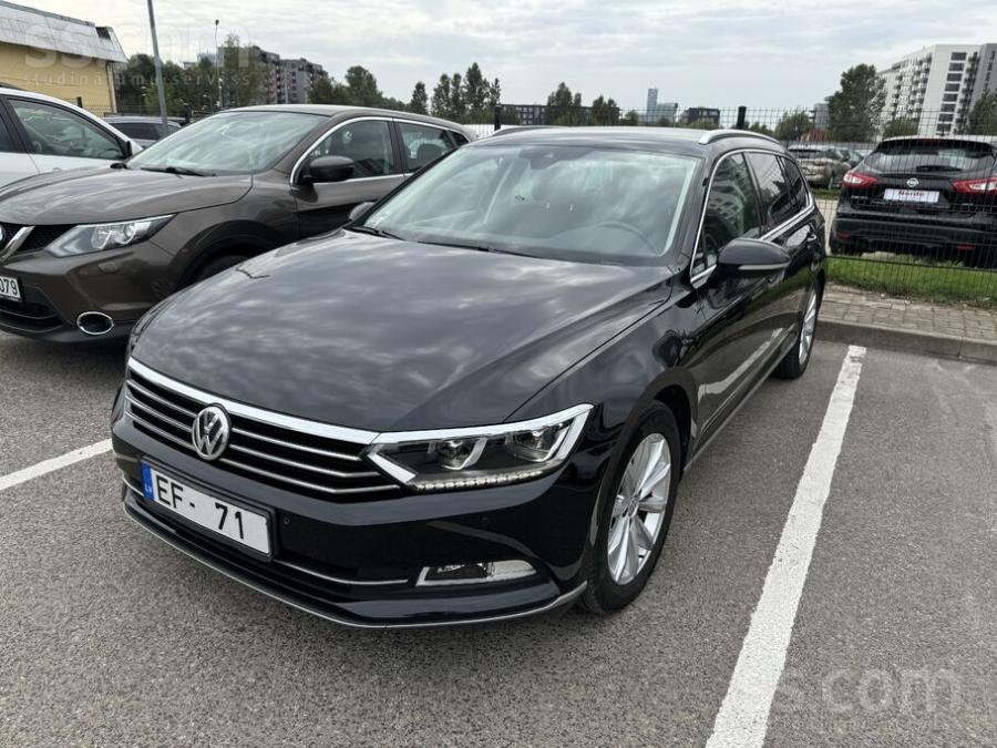 Melns Volkswagen Passat B8 2018 Rīga, ar dzinēja tilpumu 2.00 L un nobraukumu 203 tūkst. km par 12500 €, foto 1 vietnē AUTOMOTO.COM.LV