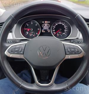 Black Volkswagen Passat B8 2022 in Riga, with an engine capacity of 2.00 L and mileage of 183 thousand km for 15470 €, photo 6 on AUTOMOTO.COM.LV
