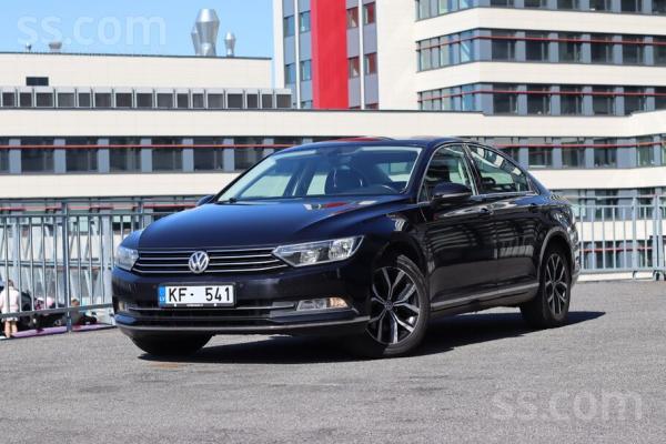 Black Volkswagen Passat B8 2015 in Riga, with an engine capacity of 1.80 L and mileage of 203 thousand km for 8790 €, photo 1 on AUTOMOTO.COM.LV