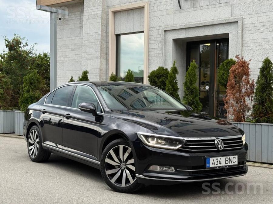 Melns Volkswagen Passat B8 2015 Tallina, ar dzinēja tilpumu 2.00 L un nobraukumu 211 tūkst. km par 11999 €, foto 5 vietnē AUTOMOTO.COM.LV