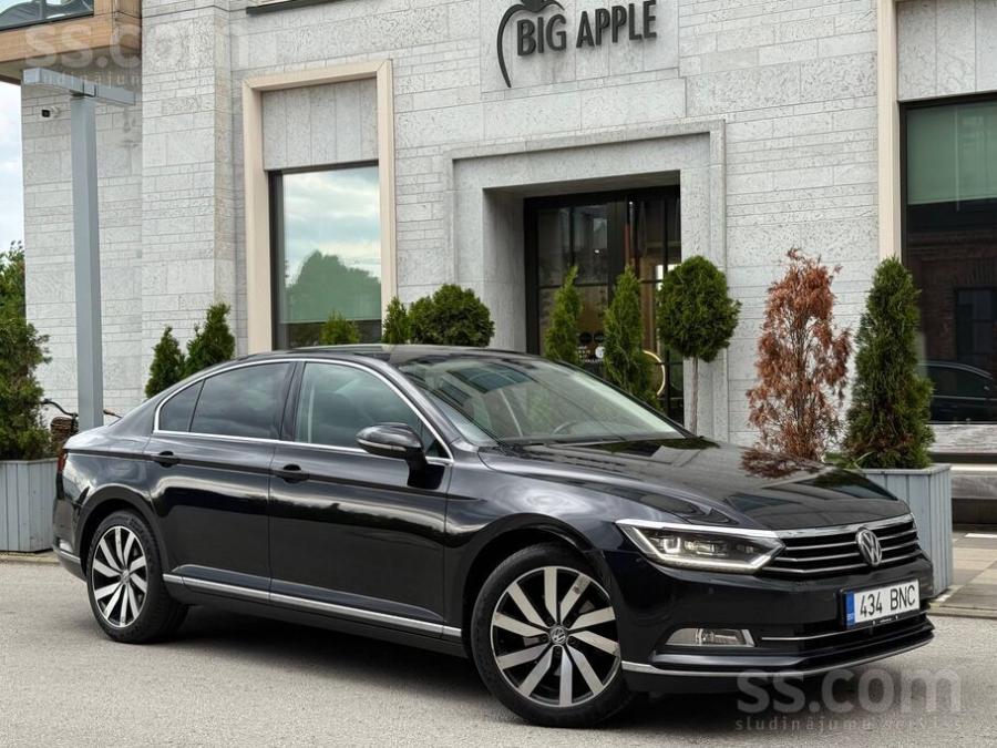Melns Volkswagen Passat B8 2015 Tallina, ar dzinēja tilpumu 2.00 L un nobraukumu 211 tūkst. km par 11999 €, foto 7 vietnē AUTOMOTO.COM.LV