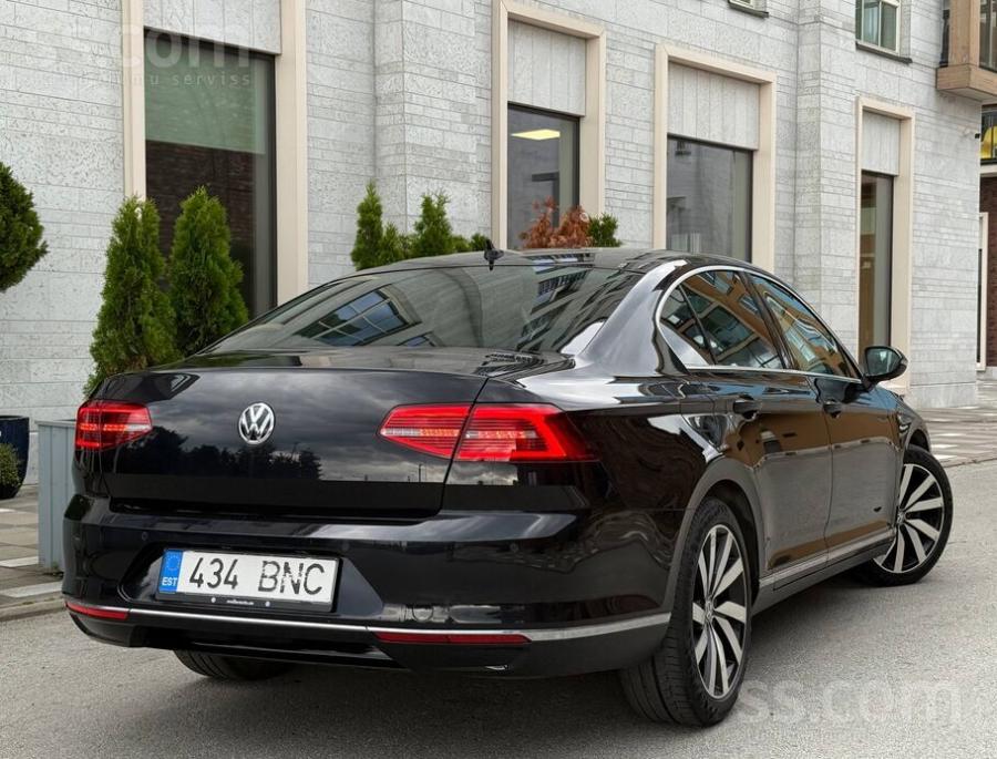 Melns Volkswagen Passat B8 2015 Tallina, ar dzinēja tilpumu 2.00 L un nobraukumu 211 tūkst. km par 11999 €, foto 11 vietnē AUTOMOTO.COM.LV