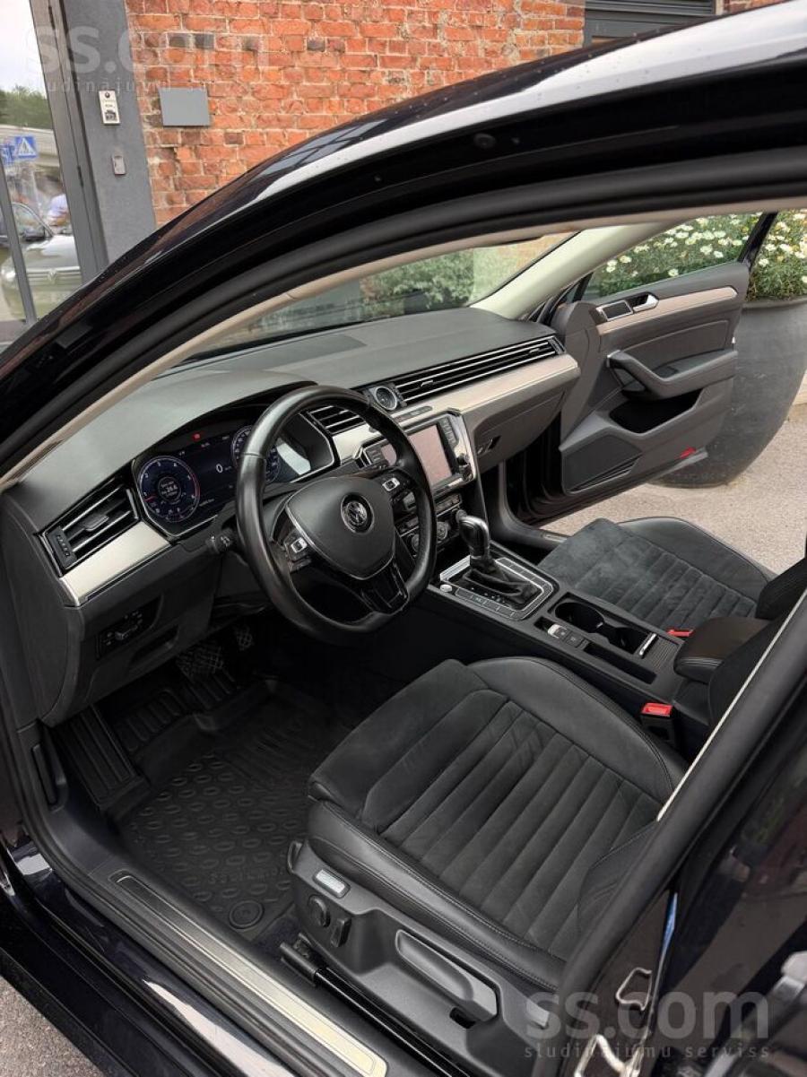 Melns Volkswagen Passat B8 2015 Tallina, ar dzinēja tilpumu 2.00 L un nobraukumu 211 tūkst. km par 11999 €, foto 14 vietnē AUTOMOTO.COM.LV