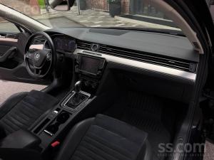 Melns Volkswagen Passat B8 2015 Tallina, ar dzinēja tilpumu 2.00 L un nobraukumu 211 tūkst. km par 11999 €, foto 18 vietnē AUTOMOTO.COM.LV