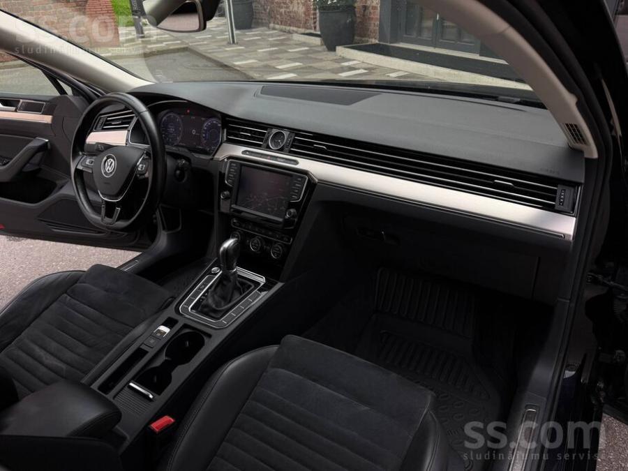 Melns Volkswagen Passat B8 2015 Tallina, ar dzinēja tilpumu 2.00 L un nobraukumu 211 tūkst. km par 11999 €, foto 18 vietnē AUTOMOTO.COM.LV