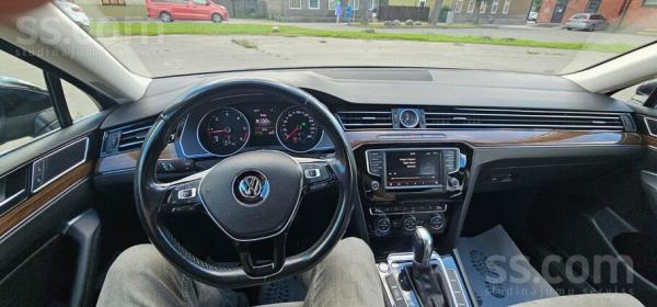 Melns Volkswagen Passat B8 2015 Jēkabpils, ar dzinēja tilpumu 2.00 L un nobraukumu 236 tūkst. km par 8950 €, foto 5 vietnē AUTOMOTO.COM.LV
