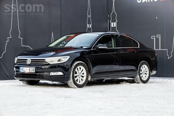 Black Volkswagen Passat B8 2016 in Riga, with an engine capacity of 1.40 L and mileage of 257 thousand km for 9990 €, photo 1 on AUTOMOTO.COM.LV