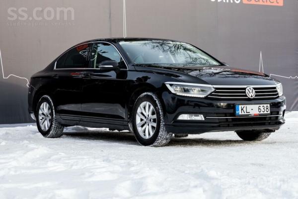 Black Volkswagen Passat B8 2016 in Riga, with an engine capacity of 1.40 L and mileage of 257 thousand km for 9990 €, photo 3 on AUTOMOTO.COM.LV