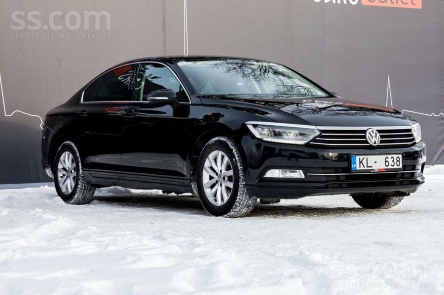 Black Volkswagen Passat B8 2016 in Riga, with an engine capacity of 1.40 L and mileage of 257 thousand km for 9990 €, photo 3 on AUTOMOTO.COM.LV