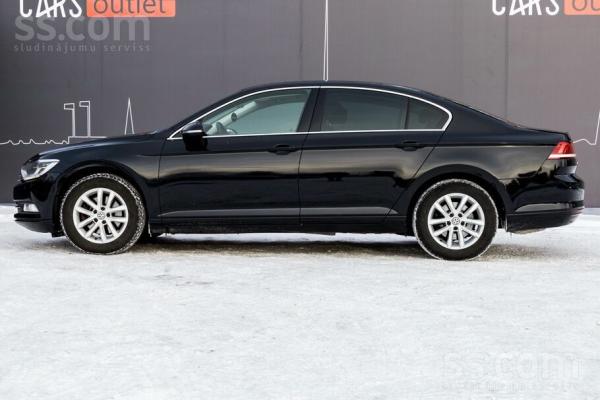 Black Volkswagen Passat B8 2016 in Riga, with an engine capacity of 1.40 L and mileage of 257 thousand km for 9990 €, photo 6 on AUTOMOTO.COM.LV