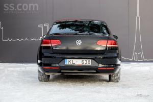 Black Volkswagen Passat B8 2016 in Riga, with an engine capacity of 1.40 L and mileage of 257 thousand km for 9990 €, photo 8 on AUTOMOTO.COM.LV
