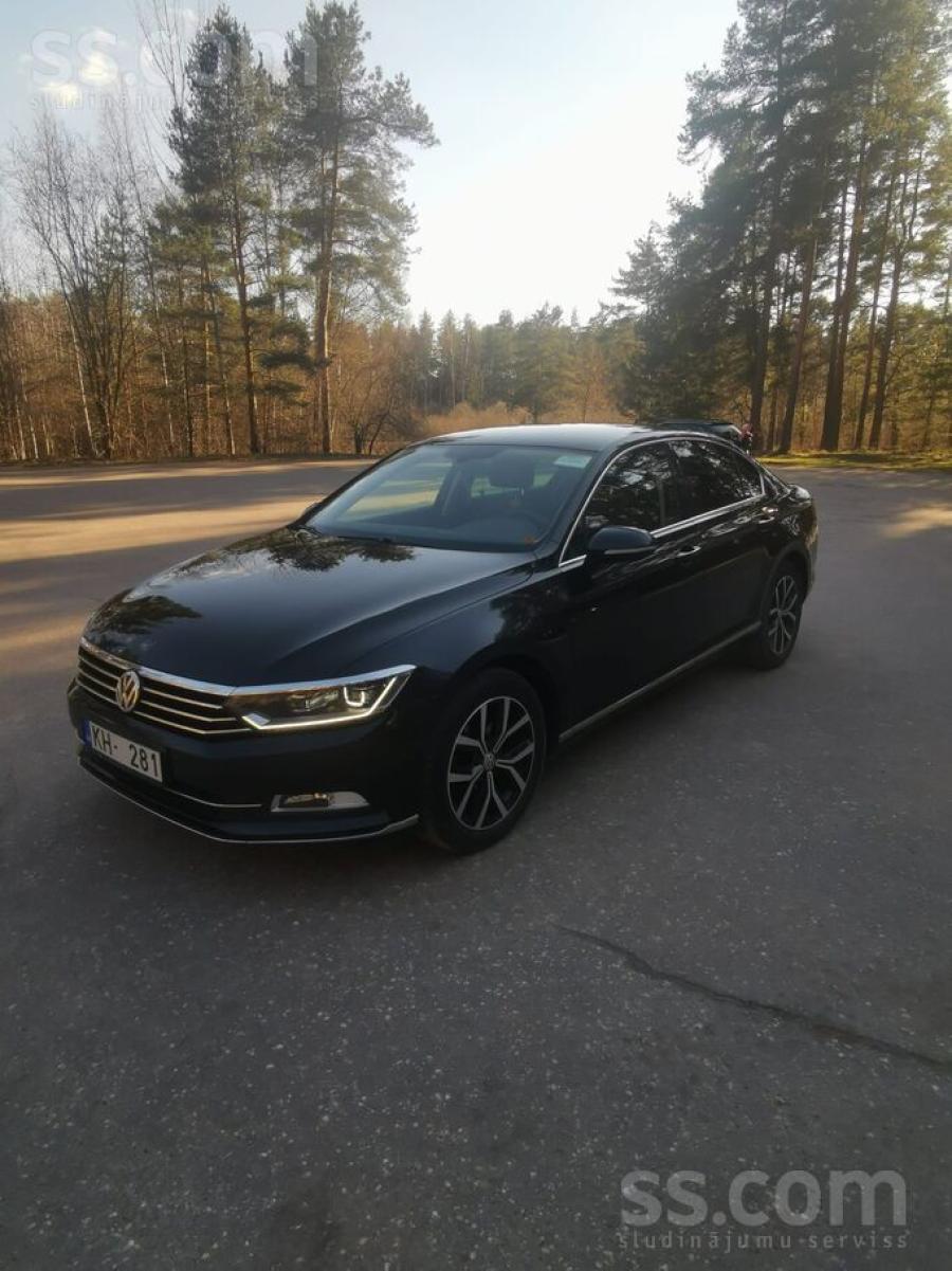 Melns Volkswagen Passat B8 2016 Rīga, ar dzinēja tilpumu 2.00 L un nobraukumu 174 tūkst. km par 11500 €, foto 1 vietnē AUTOMOTO.COM.LV