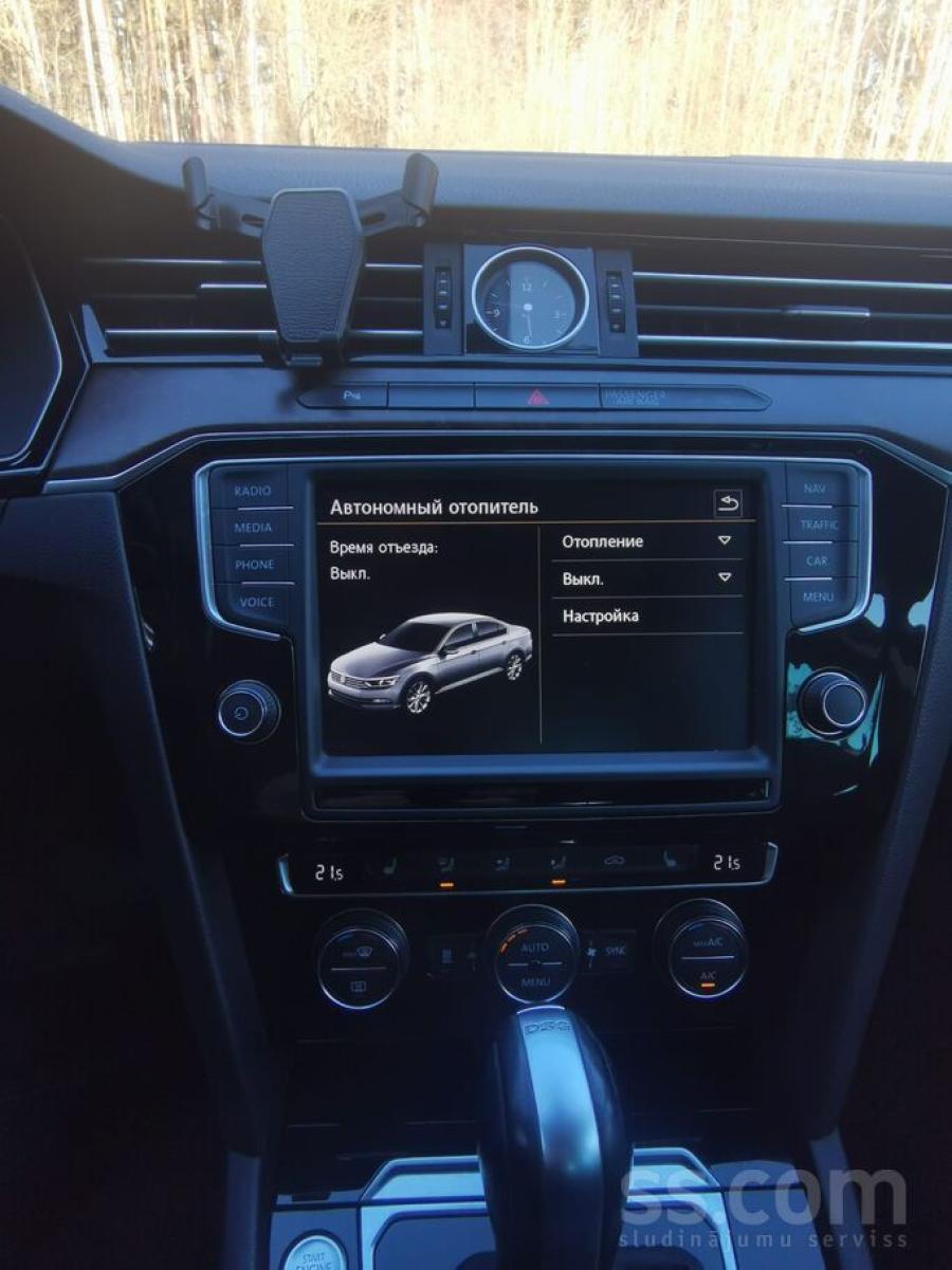 Melns Volkswagen Passat B8 2016 Rīga, ar dzinēja tilpumu 2.00 L un nobraukumu 174 tūkst. km par 11500 €, foto 6 vietnē AUTOMOTO.COM.LV