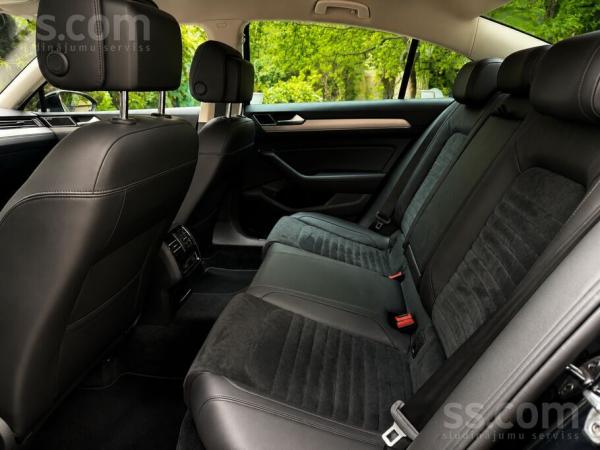 Black Volkswagen Passat B8 2016 in Riga, with an engine capacity of 2.00 L and mileage of 158 thousand km for 13000 €, photo 8 on AUTOMOTO.COM.LV