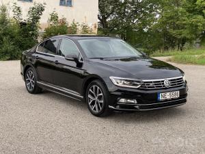 Black Volkswagen Passat B8 2017 in Madona, with an engine capacity of 2.00 L and mileage of 245 thousand km for 14550 €, photo 6 on AUTOMOTO.COM.LV