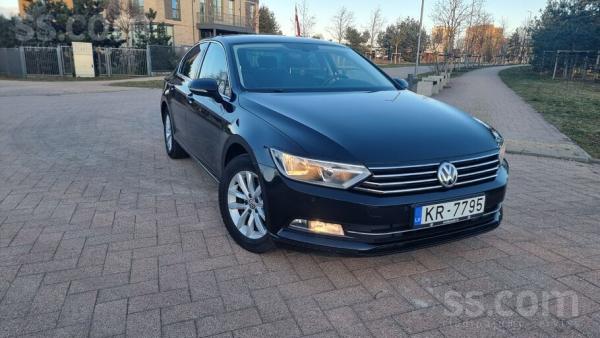 Black Volkswagen Passat B8 2017 in Riga, with an engine capacity of 1.40 L and mileage of 126 thousand km for 7950 €, photo 1 on AUTOMOTO.COM.LV
