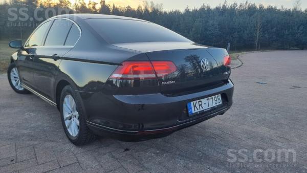 Black Volkswagen Passat B8 2017 in Riga, with an engine capacity of 1.40 L and mileage of 126 thousand km for 7950 €, photo 4 on AUTOMOTO.COM.LV
