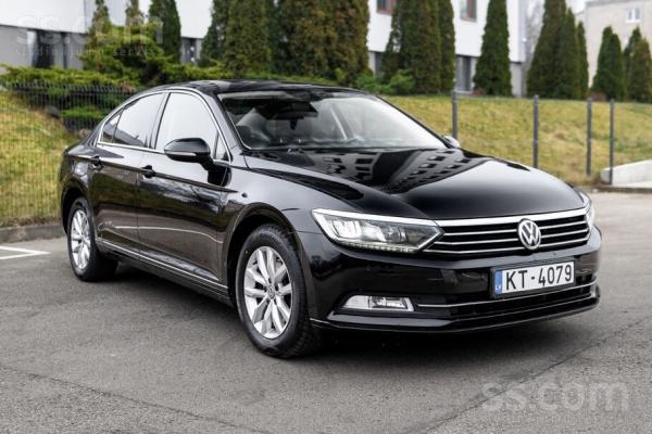 Black Volkswagen Passat B8 2017 in Riga, with an engine capacity of 2.00 L and mileage of 0 thousand km for 9300 €, photo 1 on AUTOMOTO.COM.LV