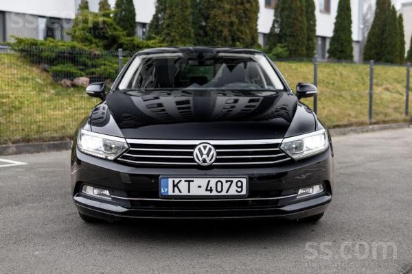 Black Volkswagen Passat B8 2017 in Riga, with an engine capacity of 2.00 L and mileage of 0 thousand km for 9300 €, photo 2 on AUTOMOTO.COM.LV